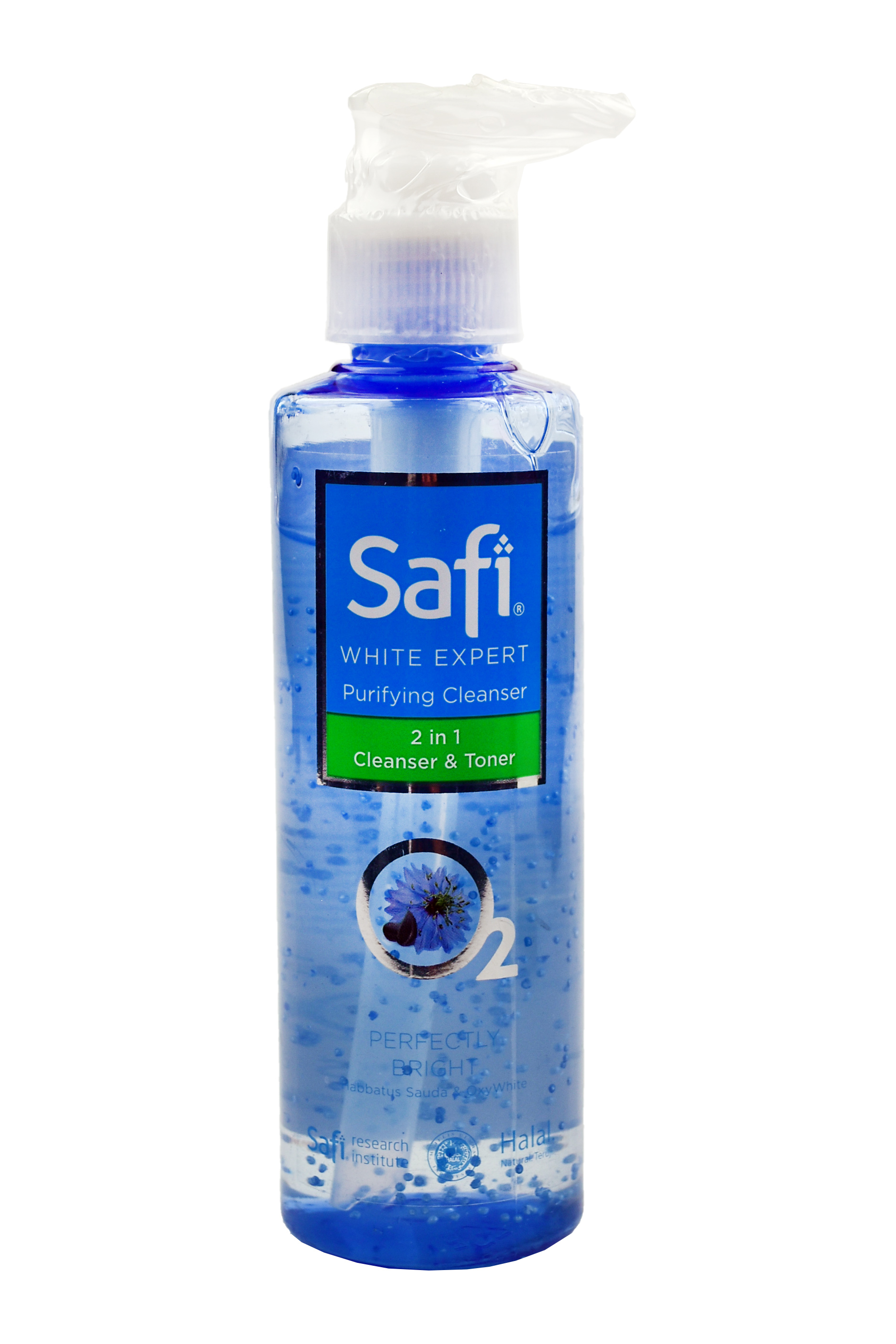 Safi ultimate bright purifying cleanser 2 in 1 cleanser toner 150 ml Bormadago