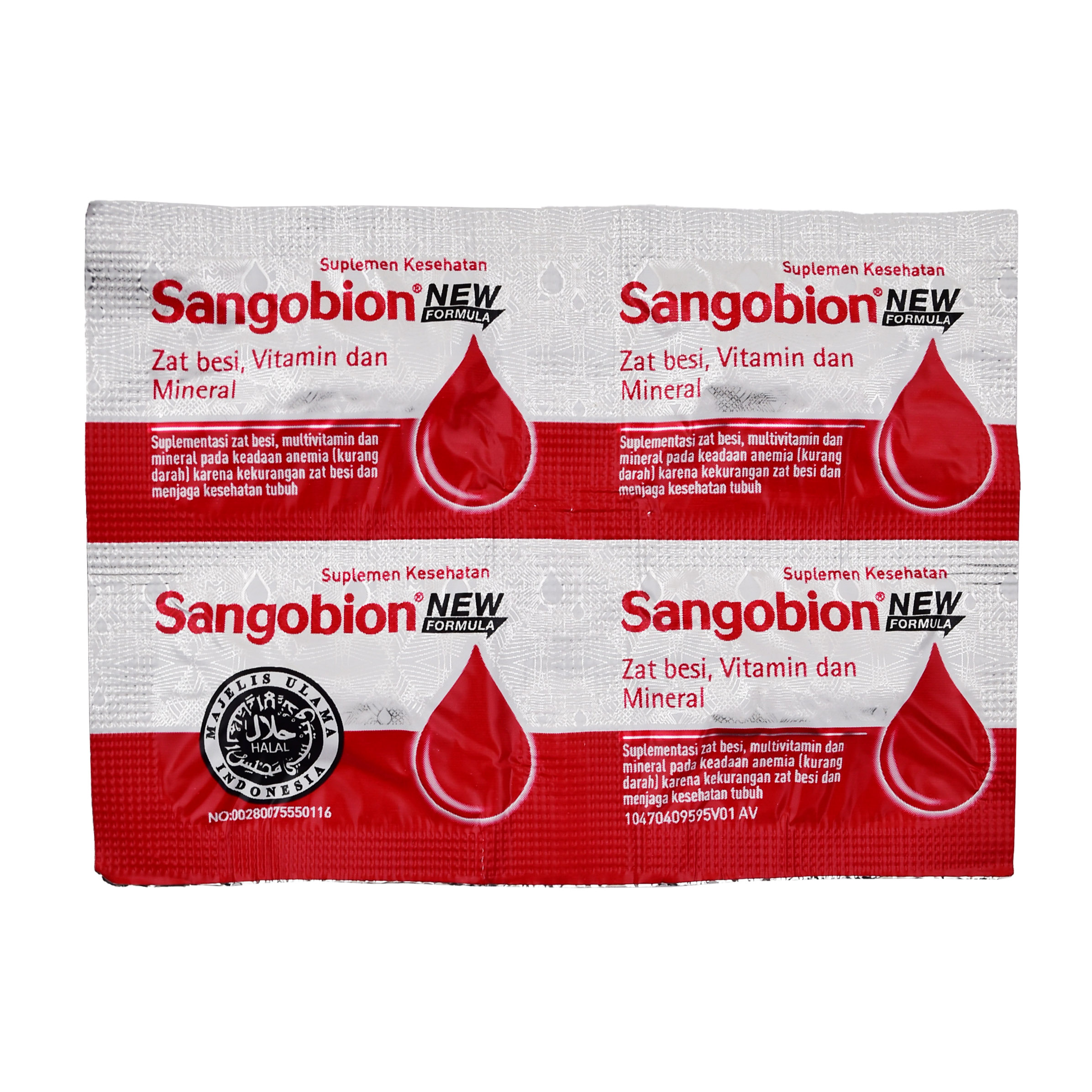 Sangobion capsule isi 4 Bormadago
